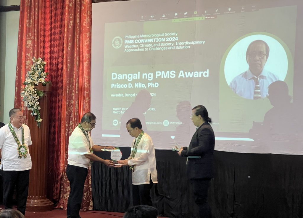 Dangal ng PMS Award 2024 - Institute of Environmental Science & Meteorology