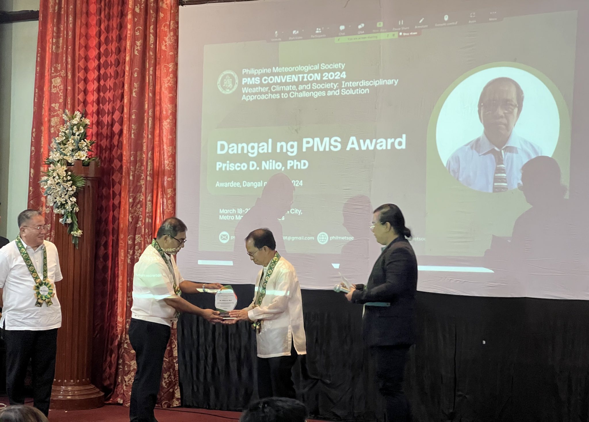 Dangal ng PMS Award 2024 - Institute of Environmental Science & Meteorology