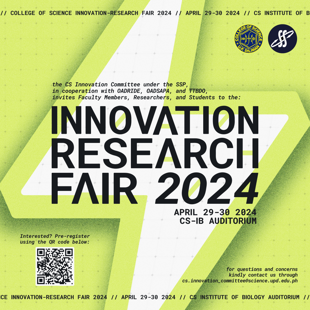 Innovation Research Fair 2024 - Institute of Environmental Science ...