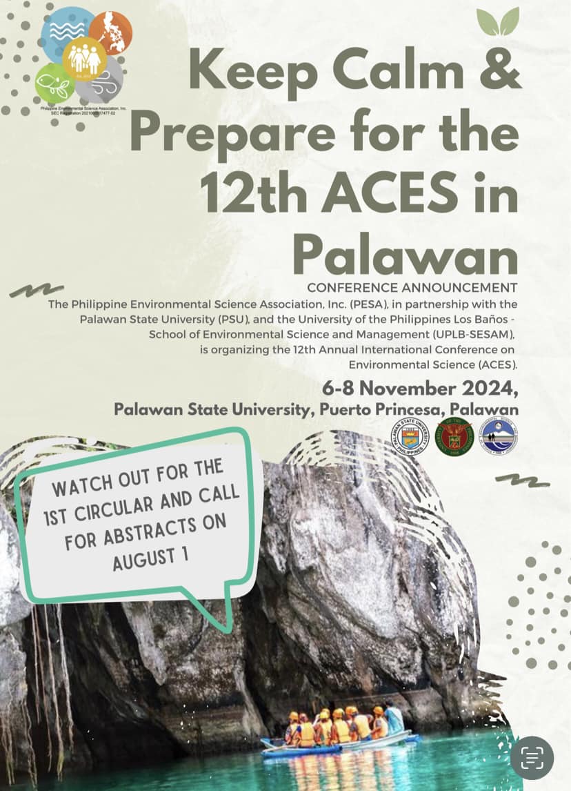 12th ACES in Palawan - Institute of Environmental Science & Meteorology